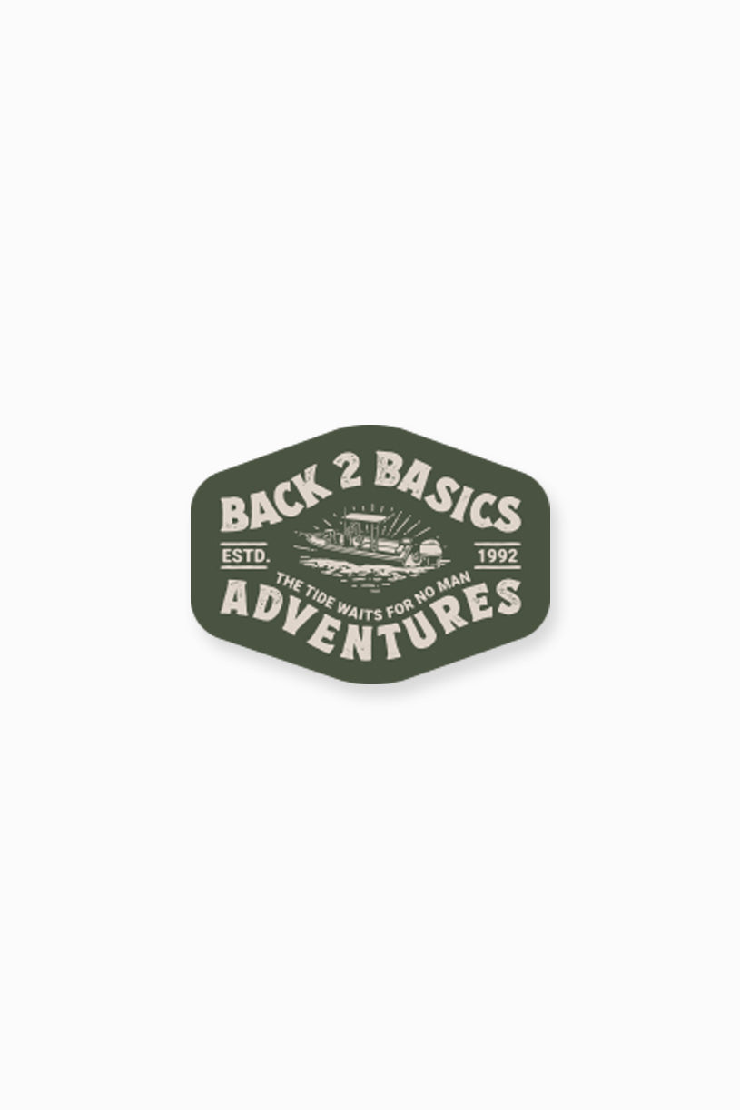 Back To Basics Adventures Sticker - Forest – B2B Adventures