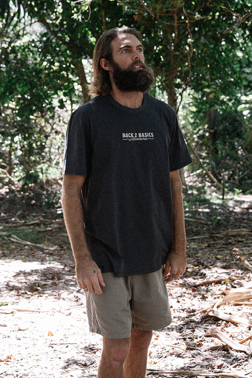B2B Core Tee - Charcoal – B2B Adventures